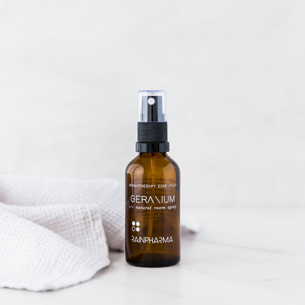 Natural Room Spray Geranium (100 ml) – RainPharma